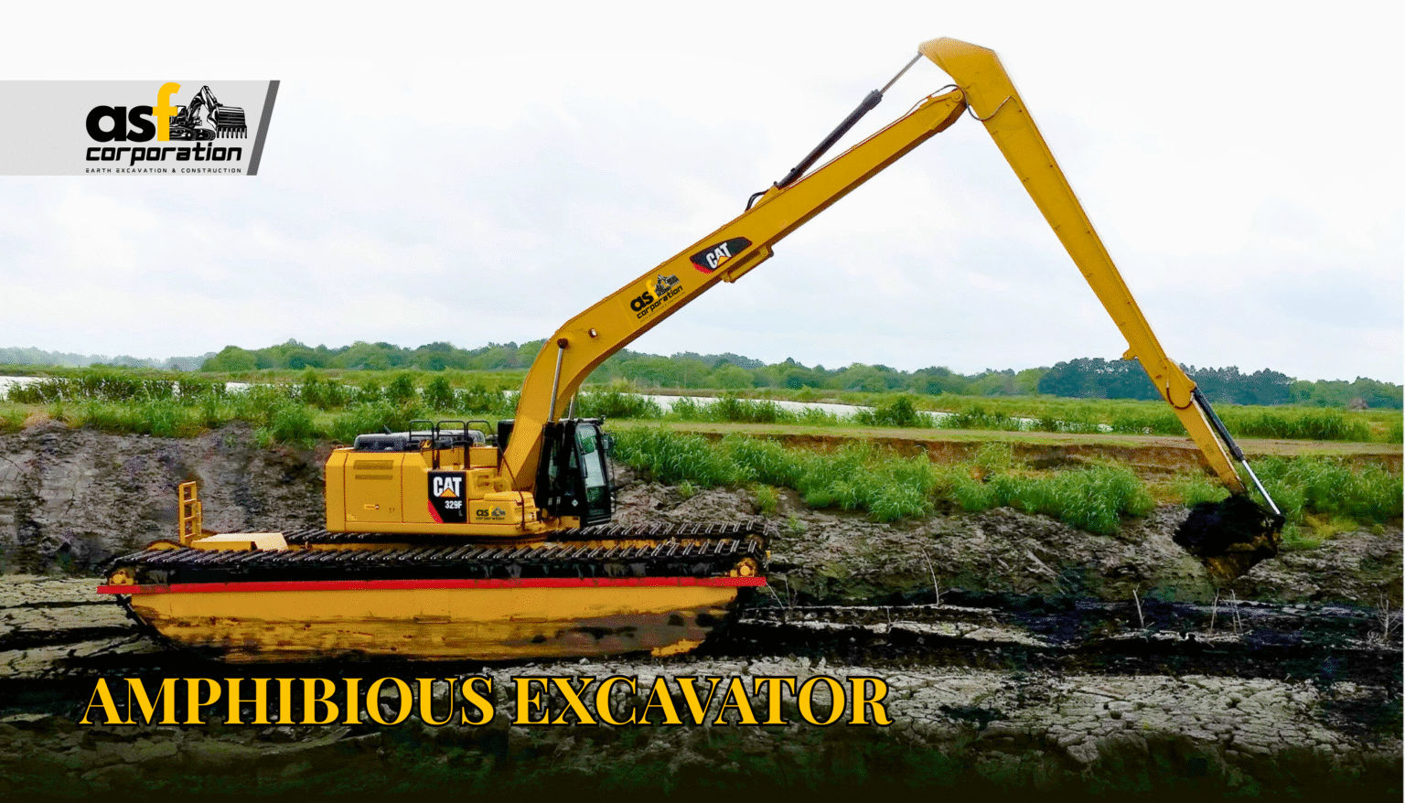 Amphibious Excavator Dhaka Bangladesh | Best Rental Service