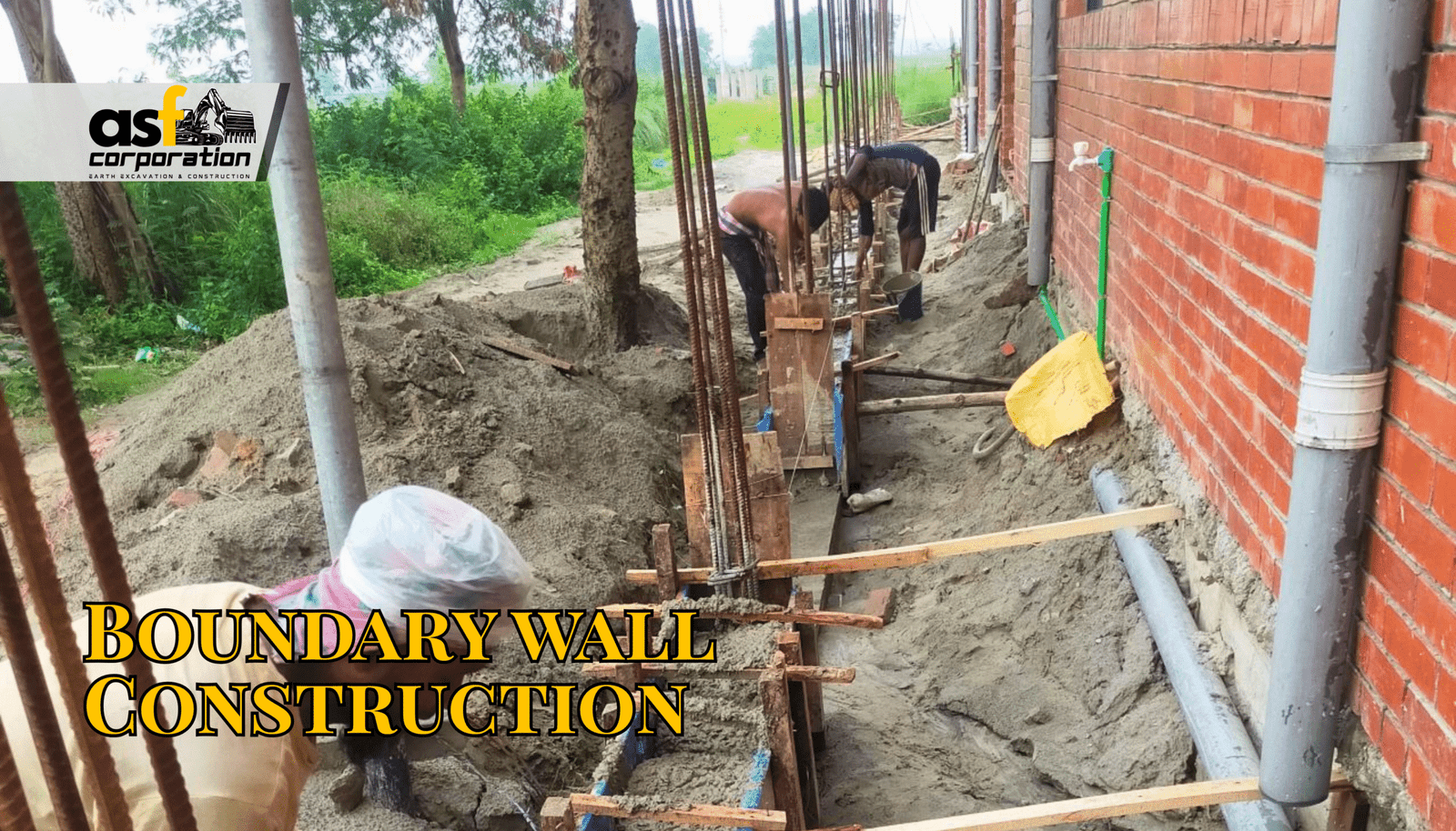 Expert Boundary Wall Construction | ASF Corporation