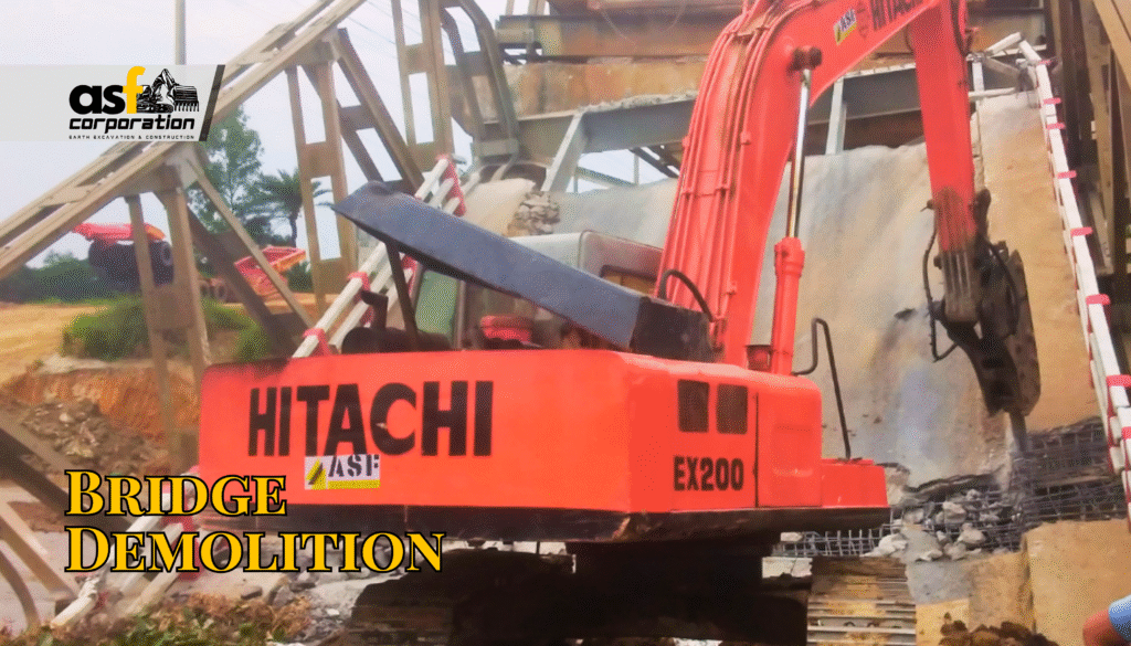 Expert Bridge Demolition Services | ASF Corporation