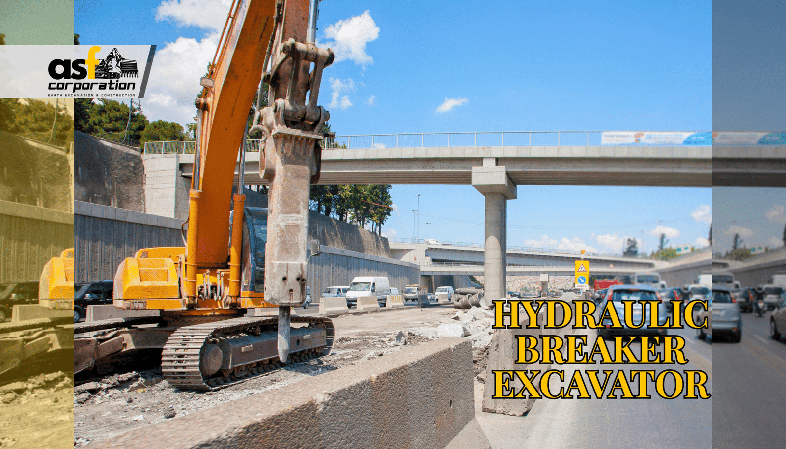 Hydraulic Breaker Excavator Services | ASF Corporation