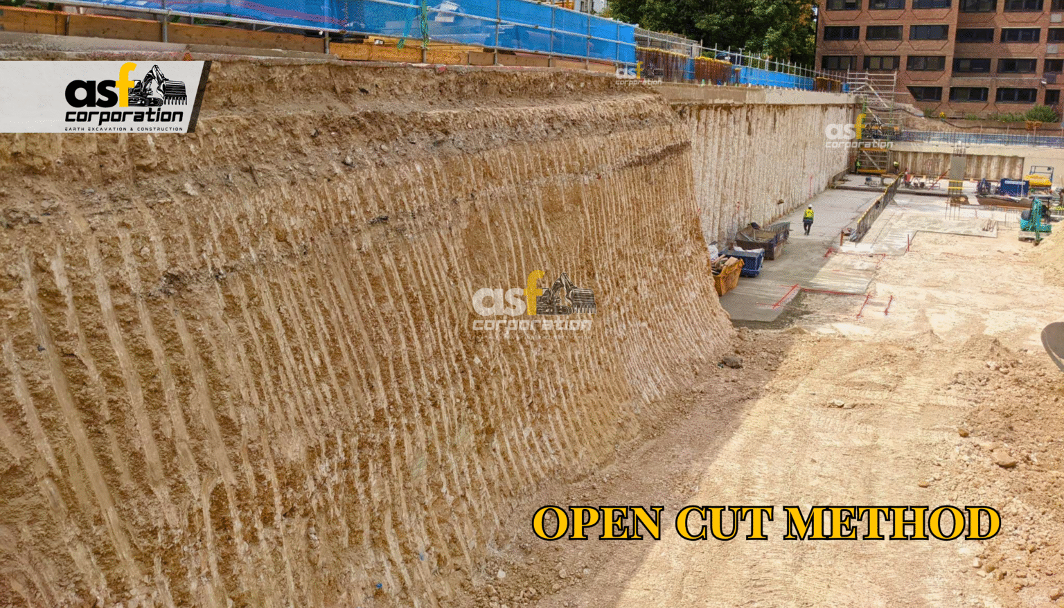 The Open Cut Method: A Comprehensive Guide to Excavation Techniques - ASF CORPORATION