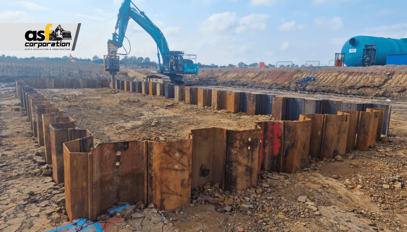 Sheet Pile Driving and Lifting - ASF CORPORATION